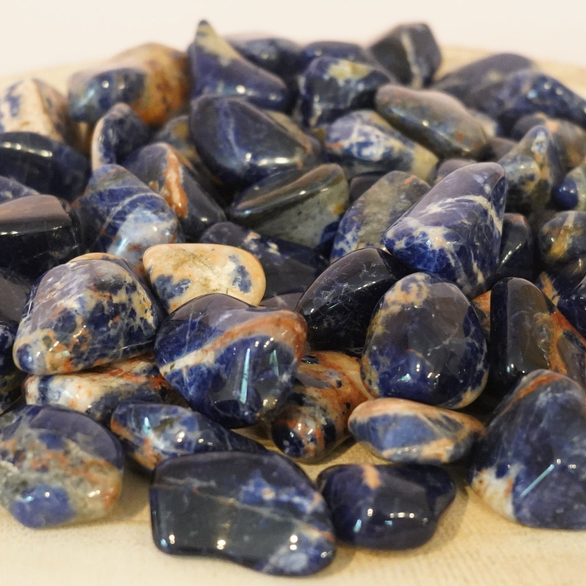 Pierre naturelle - Sodalite orange | Boutique Chantal Vereyen